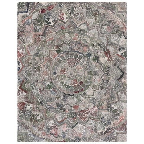 Marquee Mrq110 Hand Tufted Indoor Area Rug - Grey/multi - 8'x10 ...