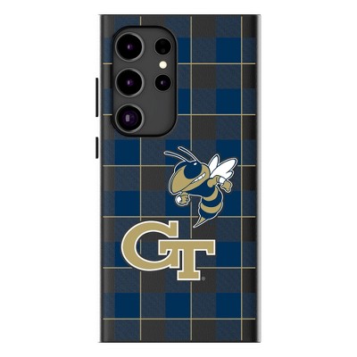 Keyscaper Georgia Tech Yellow Jackets Plaid Magsafe Compatible Cell ...