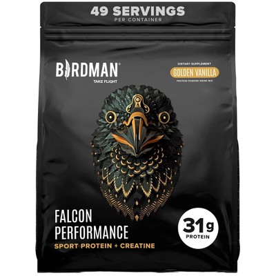 Birdman Falcon Performance Premium Sport Protein Powder with Creatine ...