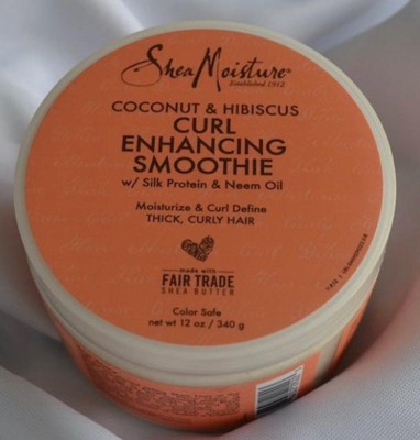 Sheamoisture Coconut And Hibiscus Curl Enhancing Smoothie For Thick ...