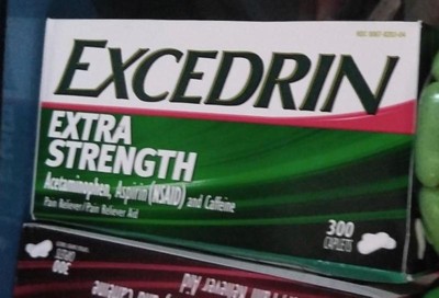 Excedrin Extra Strength Pain Reliever Caplets - Acetaminophen/aspirin ...