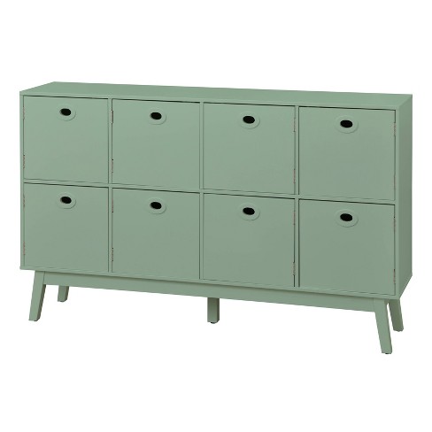 Buylateral Xl Jamie Cabinet Mint: Mid-century Modern Painted Mdf ...