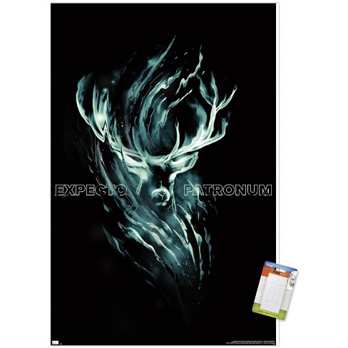 Trends International Harry Potter - Expecto Patronum Magic Unframed ...