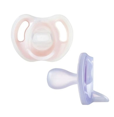 Tommee Tippee Ultra-light Silicone Baby Pacifier 6-18m - Blue/yellow ...