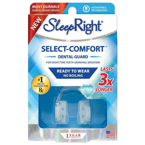 SleepRight Select Comfort Dental Guard New Version Sleeping Teeth Protection Prevents Grinding