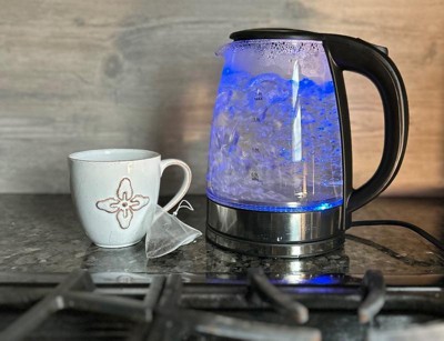 Electric Tea Kettle - 1.8l Glass & Stainless Steel Electric Tea Kettle ...