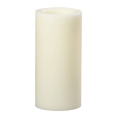 2ct Dried Flowers Led Flickering Candle : Target