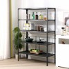 Sugift 5-tier Storage Rack Shelf 48"w X 19"d X 70"h Freestanding ...