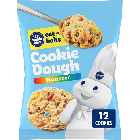 Pillsbury Ready To Bake Monster Cookies - 16oz/12ct : Target