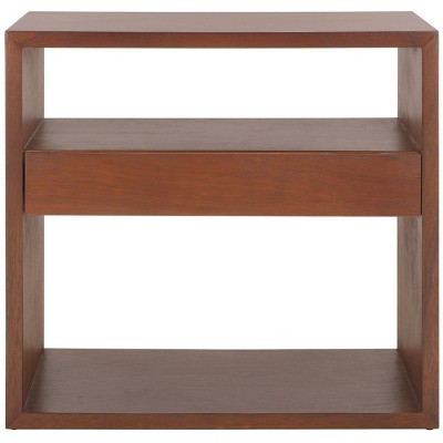 Munson 2 Shelf 1 Drawer Console Table - Natural - Safavieh : Target
