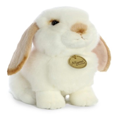 Aurora Medium Lop Eared Rabbit Miyoni Realistic Stuffed Animal Grey ...