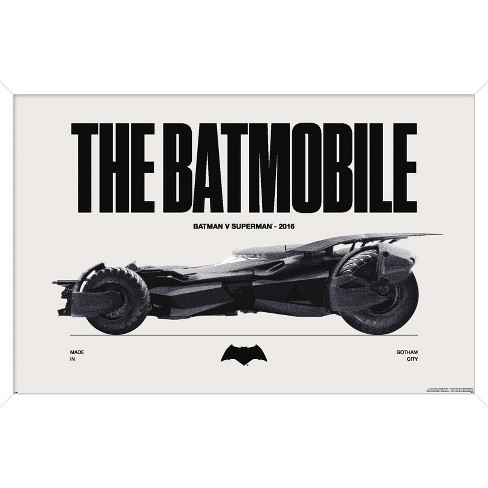Trends International Dc Comics Batman: 85th Anniversary - The Batmobile ...