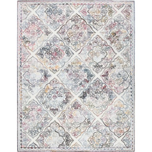 Micro-loop Mlp523 Hand Tufted Area Rug - Grey/ivory - 8'9"x11'9 ...