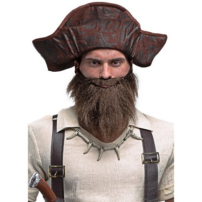Halloweencostumes.com Men's Swashbuckling Pirate Beard, Brown : Target
