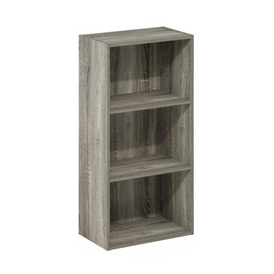 Furinno Luder 3-tier Open Shelf Bookcase, French Oak : Target