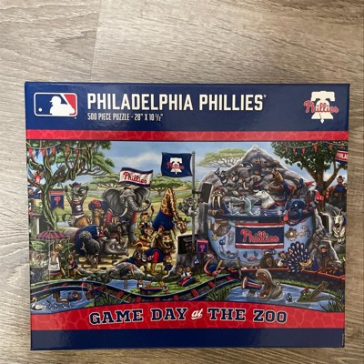 Mlb Philadelphia Phillies Game Day At The Zoo Jigsaw Puzzle - 500pc ...
