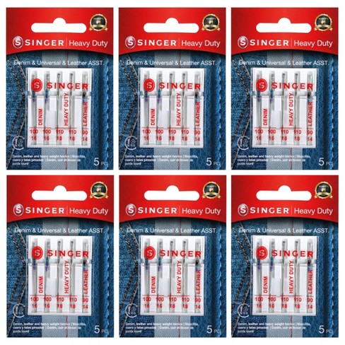 Singer Heavy Duty Sewing Machine Needles : Target