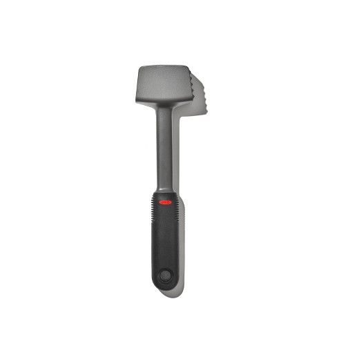 Oxo Meat Tenderizer Black: Bpa-free Plastic Meat Mallet & Pounder ...