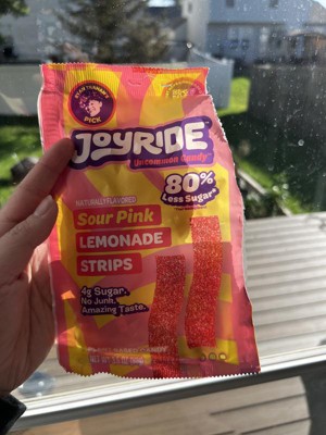 Joyride Sweets Candy Sour Raspberry Lemonade Strips - 3.5oz : Target