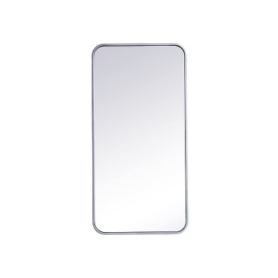 Northlight 20" Silver Contemporary Fluted Round Mirror Wall Decor : Target