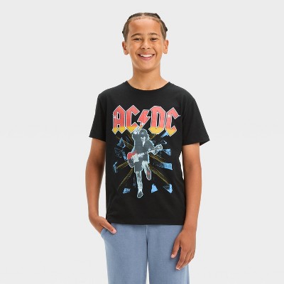 Men's Epic Rights Acdc Short Sleeve Graphic T-shirt - Black S : Target