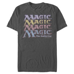 Men's Magic: The Gathering Mana Star T-shirt - Silver - Large : Target