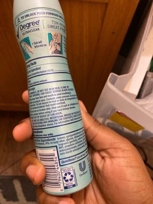 Degree Ultraclear Black + White Pure Clean 72-hour Antiperspirant ...