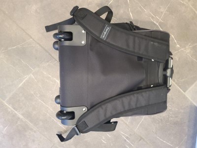 Targus 16” Compact Rolling Backpack, Black : Target