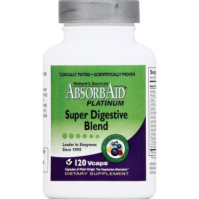 Absorbaid Super Digestive Blend 120 Ea : Target