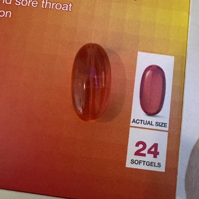 Daytime Cold & Flu Relief Softgels - 24ct - Up & Up™ : Target