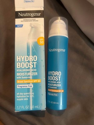 Neutrogena Hydro Boost Hyaluronic Acid Facial Moisturizer To Hydrate ...
