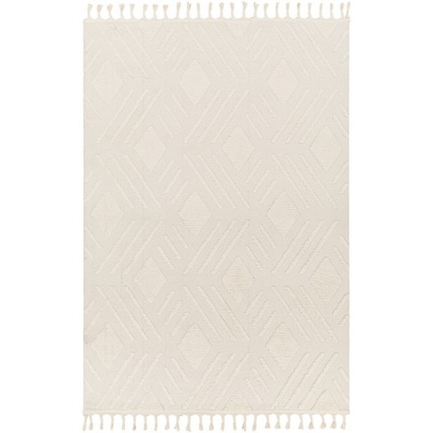 Mark & Day Lapithos 6'7"x9' Rectangle Woven Indoor Area Rugs Cream : Target