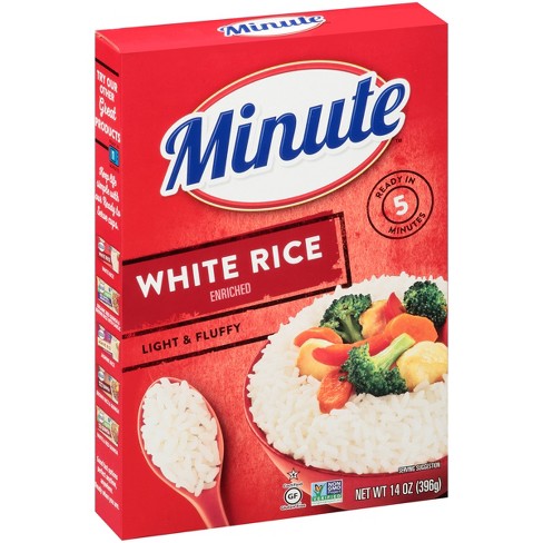 Minute® Instant Enriched Long Grain White Rice - 14oz : Target