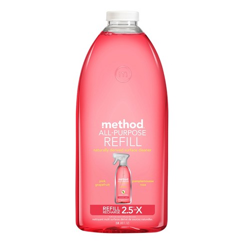 Method All Purpose Cleaner Refill - Pink Grapefruit - 68 Fl Oz : Target