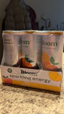 Bloom Peach Mango Energy Drink - 12 Fl Oz Can : Target