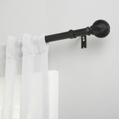 Blackout Rounded Curtain Rod - Threshold™ : Target