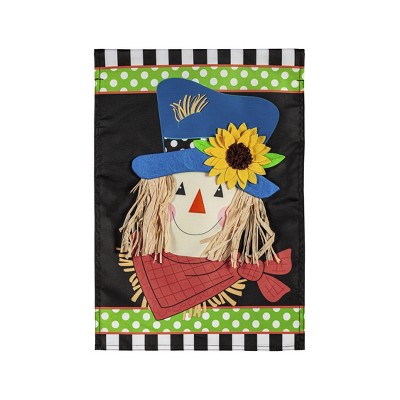Evergreen Sculpted Scarecrow Windsock : Target