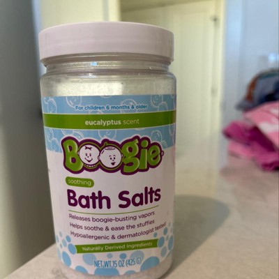 Boogie Vapor bath Salts With eucalyptus & Peppermint - 15oz : Target