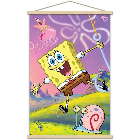 Trends International Nickelodeon Spongebob - 10 Magnetic Framed Wall ...