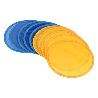 Unique Bargains Foldable Flying Disc Folding Pocket Colorful Flying ...