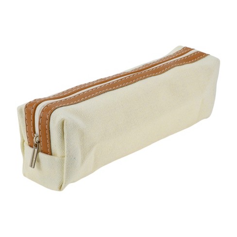 Unique Bargains Canvas Pencil Pen Case : Target