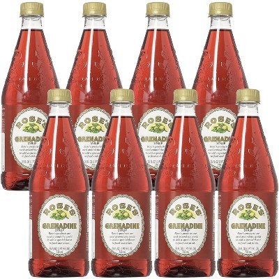 Rose’s Grenadine Syrup 8 Pack 12 Oz Bottle, | Perfect For Cocktails ...