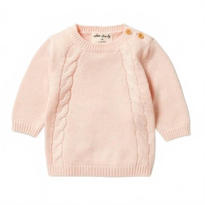 Girl Baby's Knit Mini Cable Sweater - wilson + frenchy : Target