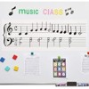 Bright Creations Magnetic Dry Erase Music Staff Whiteboard Sheet ...