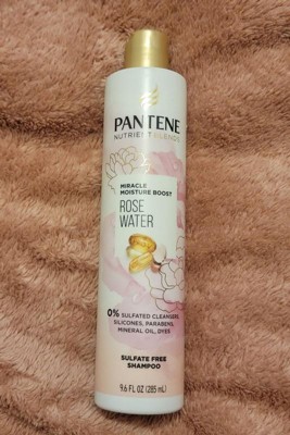 Pantene Nutrient Blends Sulfate Free Miracle Moisture Rose Water ...