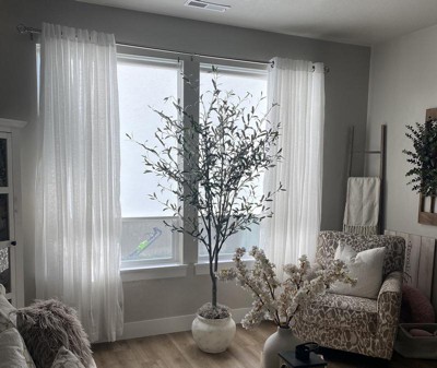 93" Artificial Olive Tree - Threshold™ Designed With Studio Mcgee: No ...