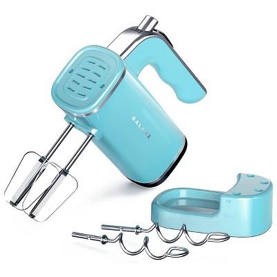 Blue Jean Chef Variable Speed Hand Mixer With Dough Hooks And Whisk ...