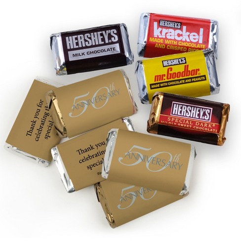 108 Pcs 50th Anniversary Candy Hershey's Chocolate Mix By Just Candy (2 ...