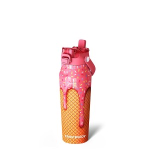Frost Buddy 24oz Insulated Water Bottle with Straw & Chug Lid ...