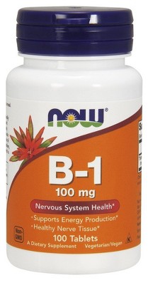 B-1 100mg By Now Foods 100 Tablet : Target
